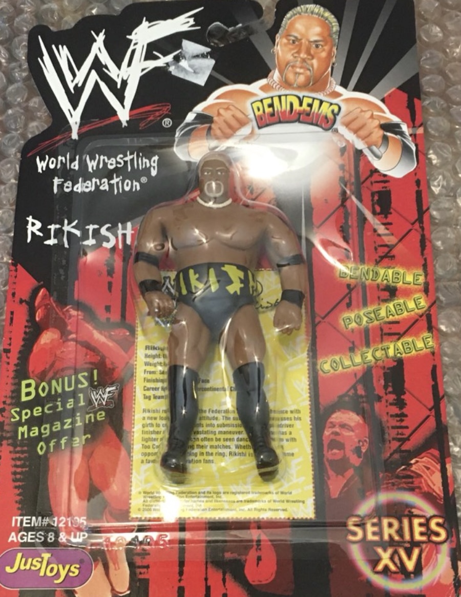 WWF Bendems - Rikishi loose - Retro Figure