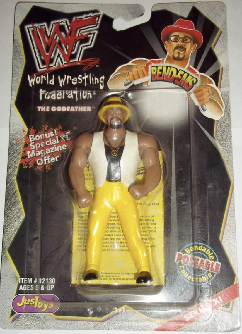 Wwf Bendems Wrestling Figures Loose Retro Figure