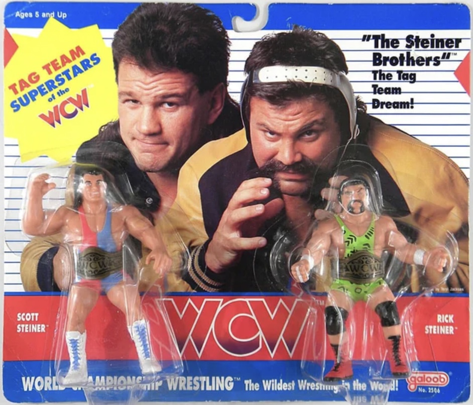 WCW Galoob - Wrestling Figures - Retro Figure