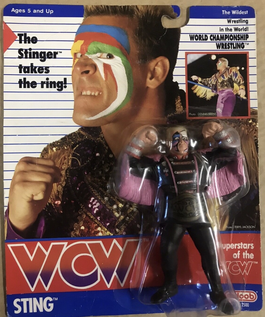 WCW Galoob - Wrestling Figures - Retro Figure