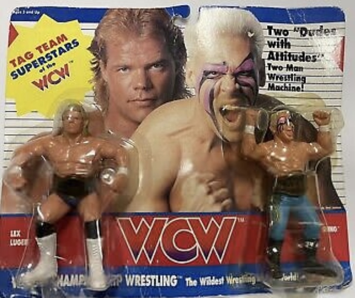 WCW Galoob - Wrestling Figures - Retro Figure