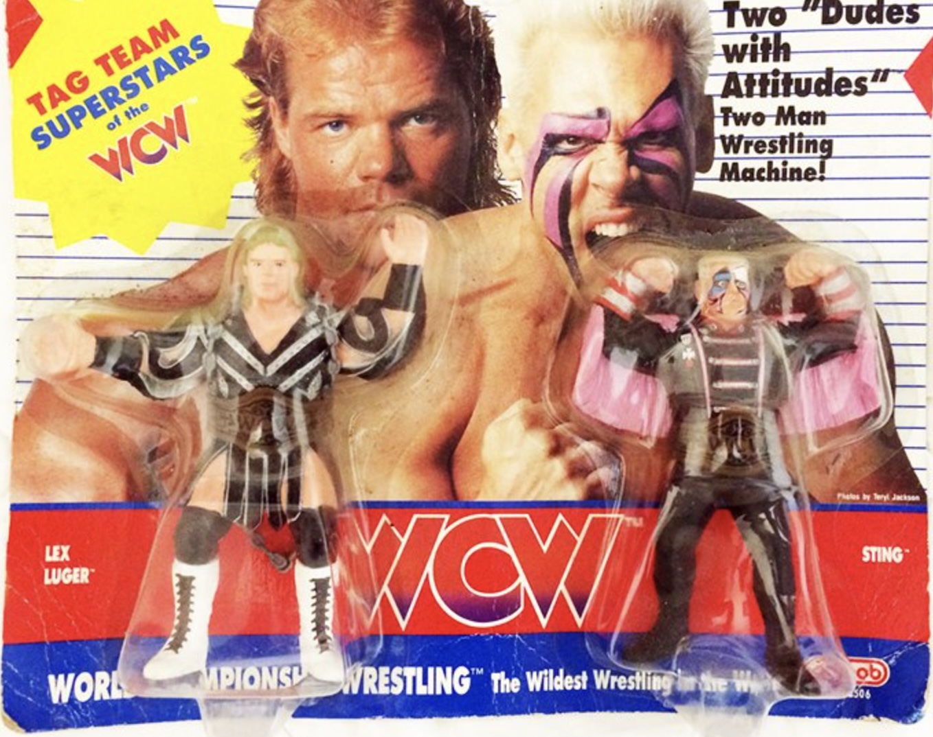 WCW Galoob - Wrestling Figures - Retro Figure